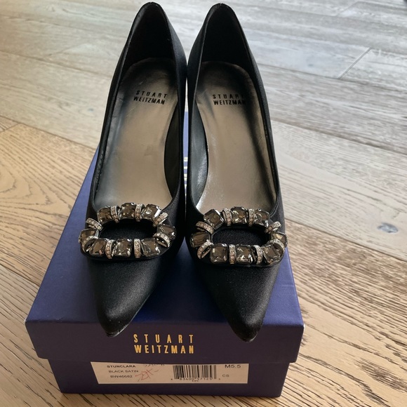 Stuart Weitzman | Shoes | New Stuart Weitzman Jeweled Heels | Poshmark